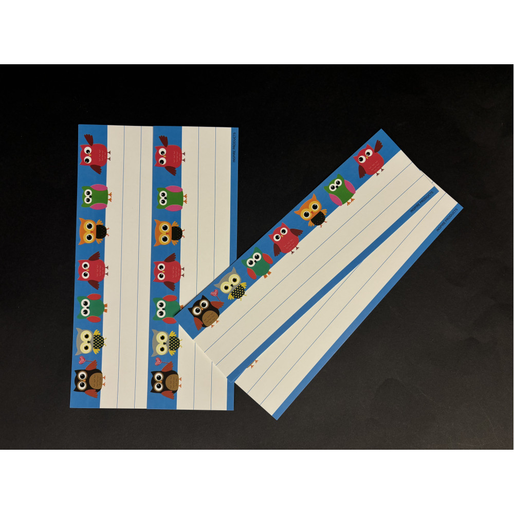 Owl Desk Name Plates Pack of 24 | Classroom Name Labels | The Learning ...